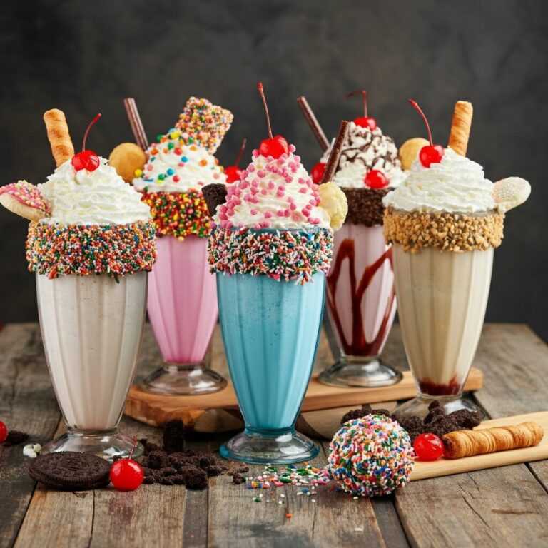The Milkshake Factory Menu And Homemade Recipes