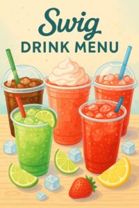 Swig Drink Menu 2025 With Prices - Drinks Mingle