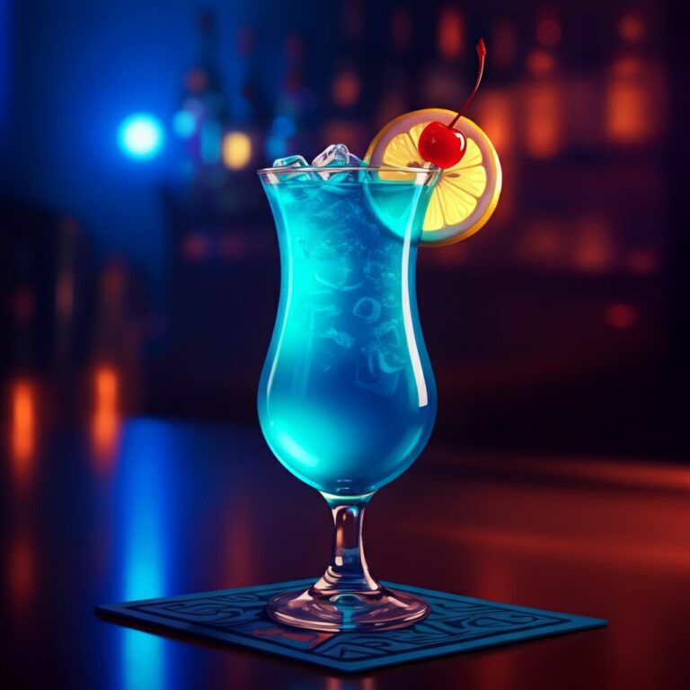 Blue Motorcycle Cocktail Recipe - Drinks Mingle